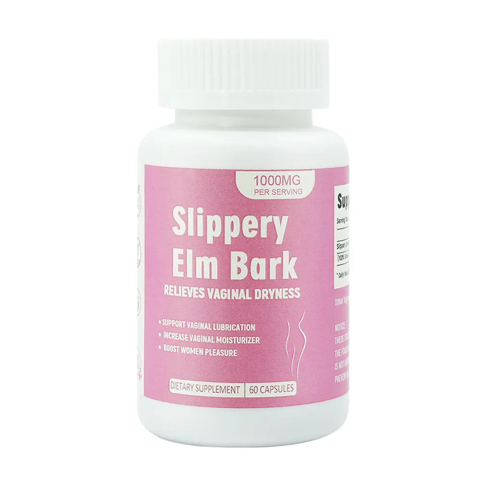 Hiherbs Slippery Elm Bark Capsules - Digestive & Intimate Care