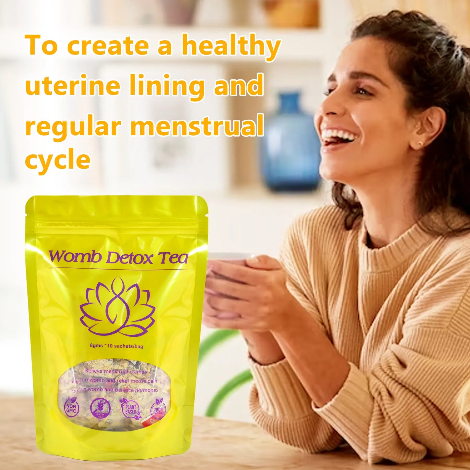 Hiherbs Womb Detox Tea - Natural Cleanse & Hormone Balance